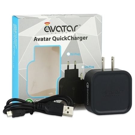 Avatar QC 2.0 Quick Charger - black | Esmoker.BG